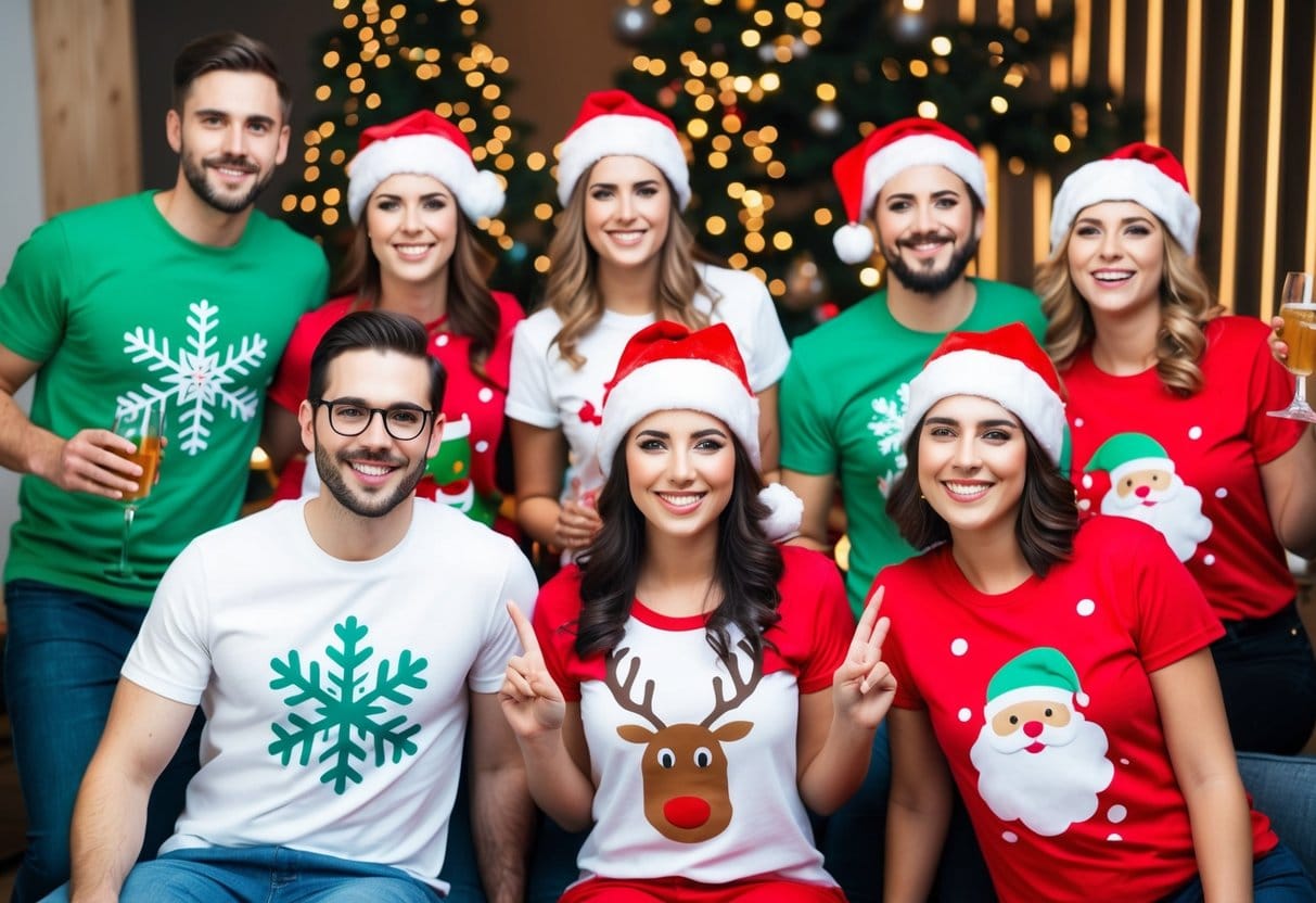 Julet-shirt | Køb en flot jule t-shirt til børn, mænd og kvinder her!